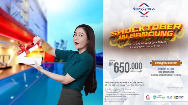 Grand Cordela Hotel Bandung | A Modern 3-star Hotel in Bandung, West Java