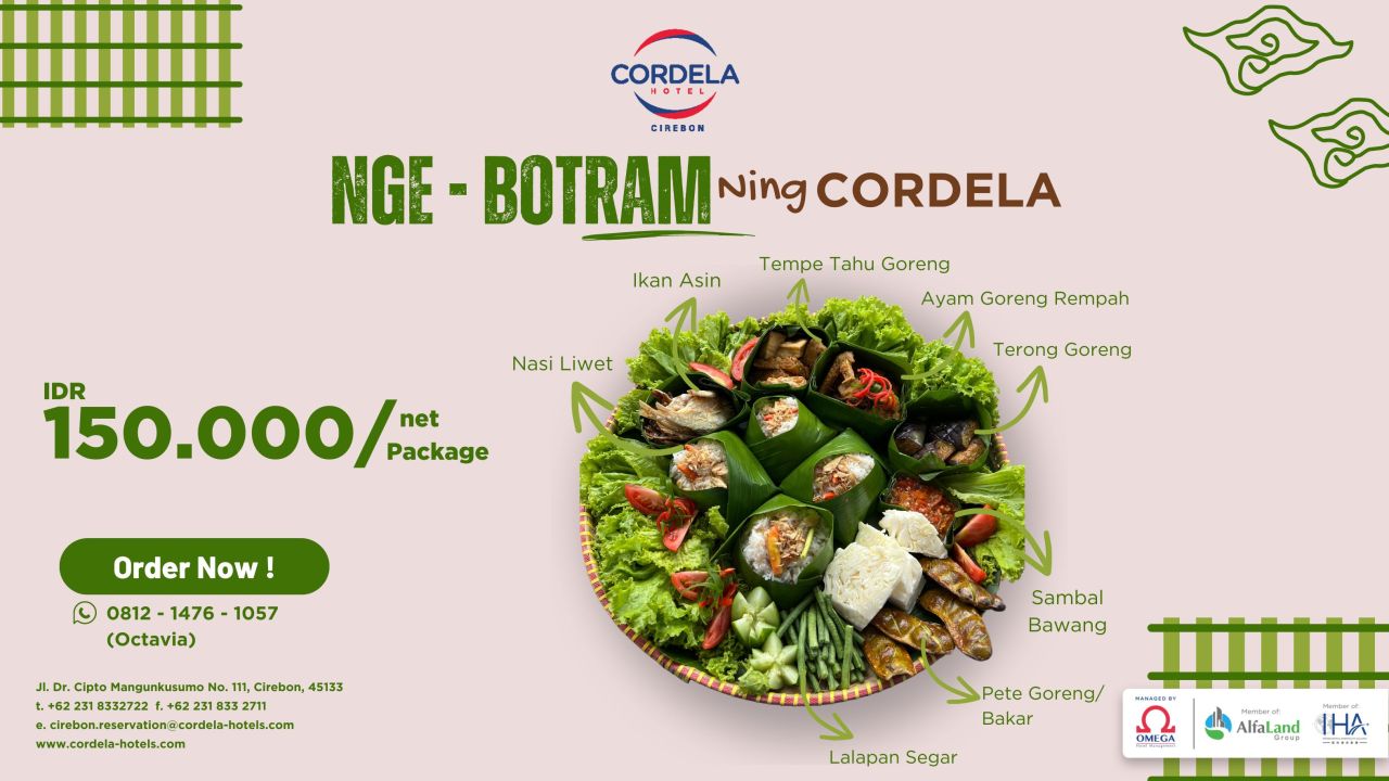 Cordela Hotel Cirebon | Botram Package | Food & Beverage